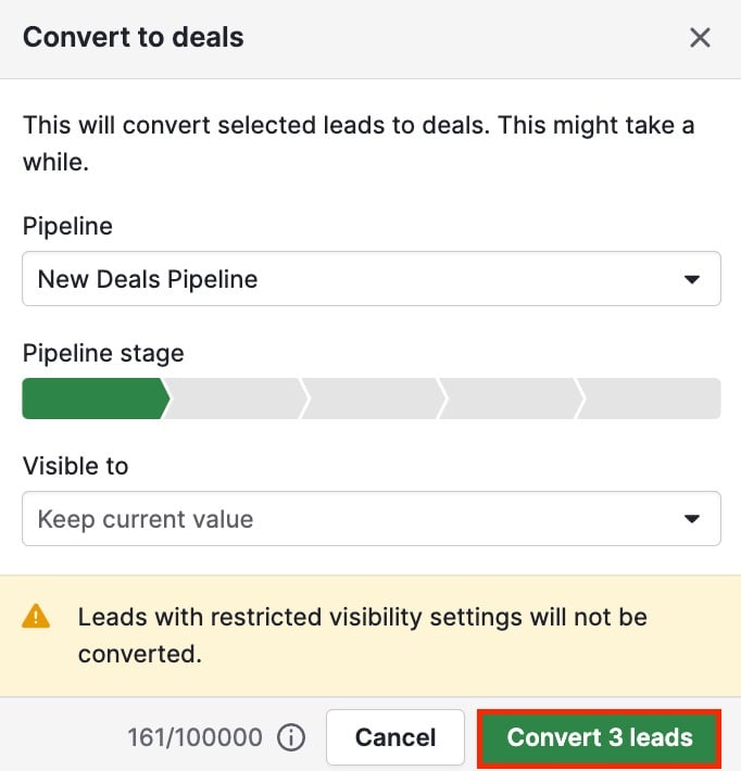 Leads vs. deals - Knowledge Base | Pipedrive